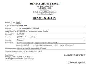 GENERATE DONATION RECEIPT AND FORM 10BD – TALLY CUSTOMISATION WITH TDL ...